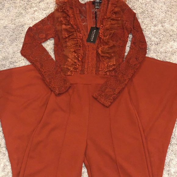 Revamped | Pants & Jumpsuits | Revamped Lace Jumpsuits | Poshmark